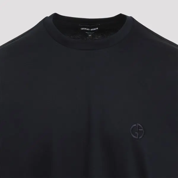 Giorgio Armani Logo Crew-neck T-shirt