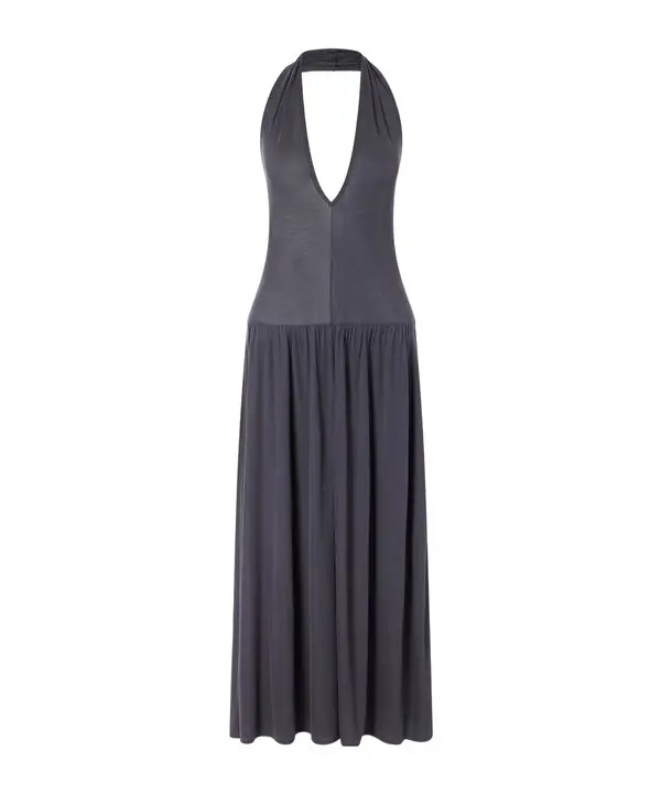 ST. AGNI Backless Dress - Black