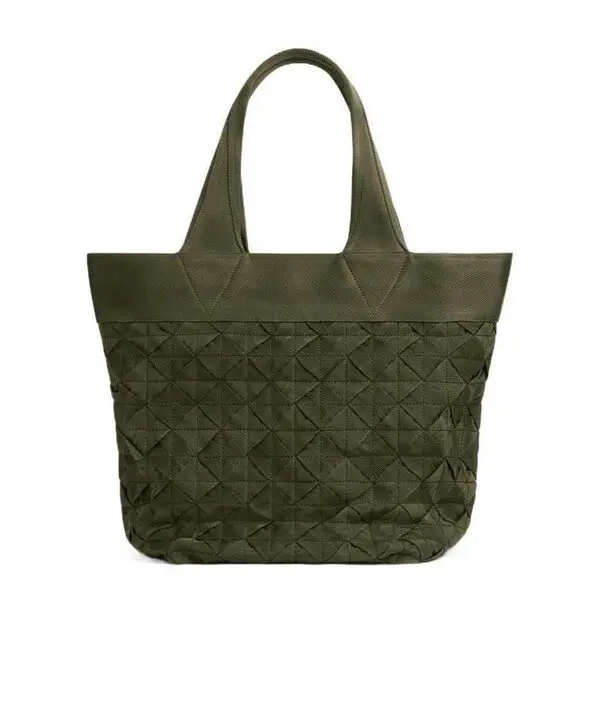 Bottega Veneta Intrecciato Top Handle Bag - Green