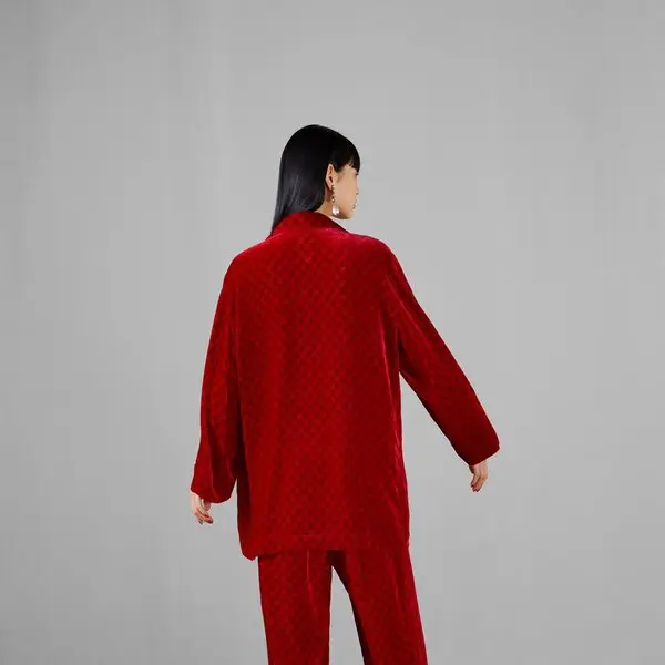Gucci Gg Velvet Shirt