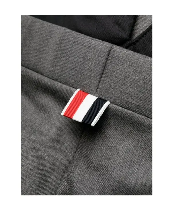 Thom Browne Super 120's Twill Skinny Trousers - Medium Gray