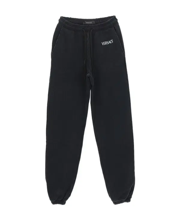 Versace Logo Printed Drawstring Sweatpants