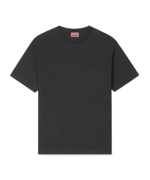 Kenzo Boke Flower 2.0 Embroidered Oversized T-shirt - Black