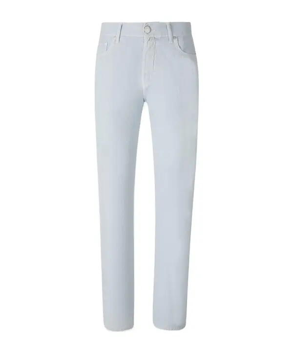 Jacob Cohen Belt Loop Jeans - Light Blue