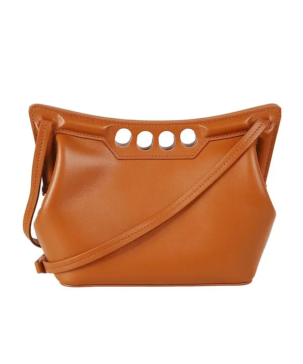 Alexander McQueen Knuckle Shoulder Bag - Brown
