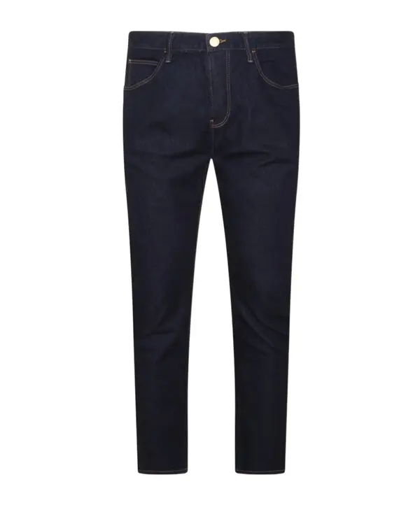 Giorgio Armani Logo Patch Jeans