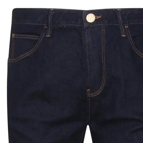 Giorgio Armani Logo Patch Jeans
