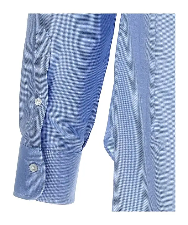 BARBA NAPOLI Classic Tailored Shirt - Blue