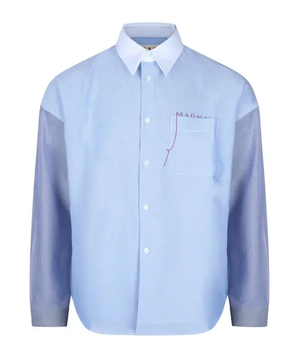 Marni Logo Embroidered Shirt