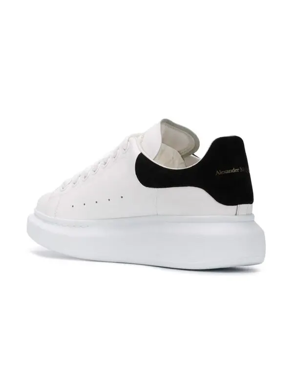 Alexander McQueen Oversized Low-top Sneakers - White/black