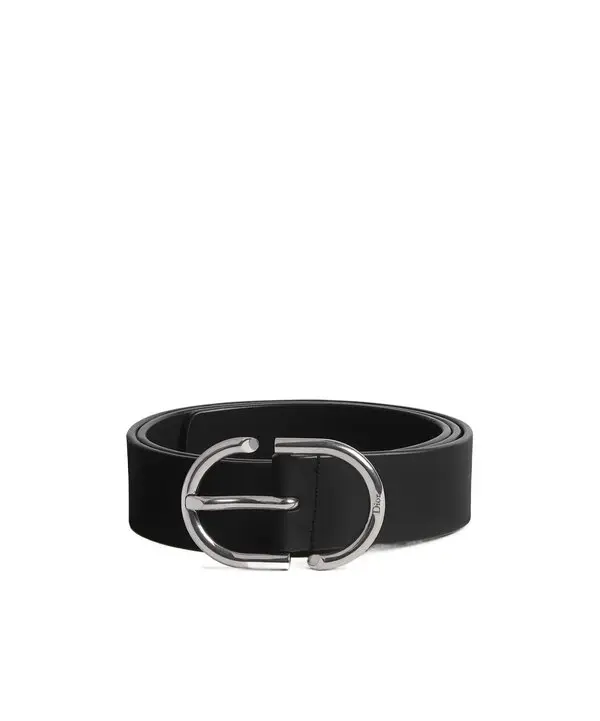 Dior Cd Buckle Belt - Black