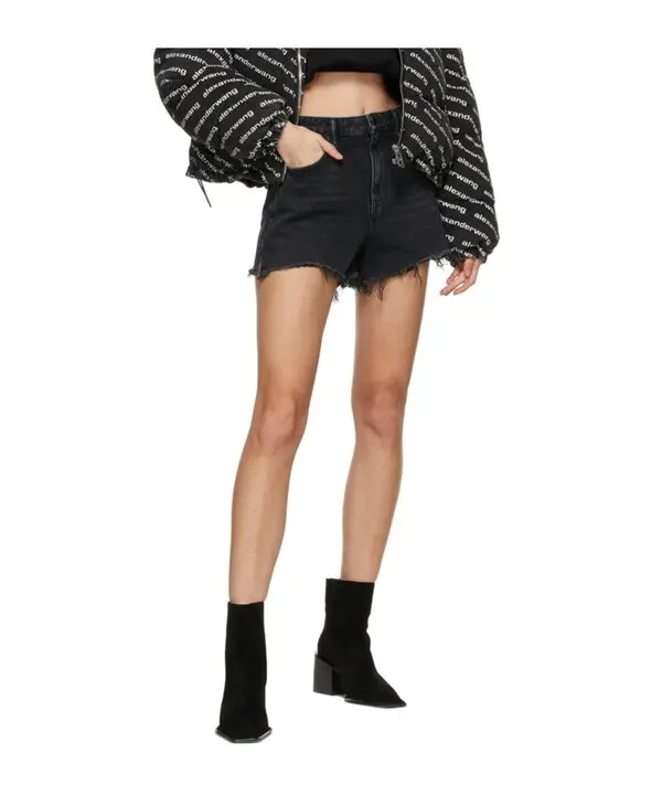 Alexander Wang Bite Denim Shorts