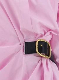 Loewe Belted Shirt With Asymmetrical Pendant