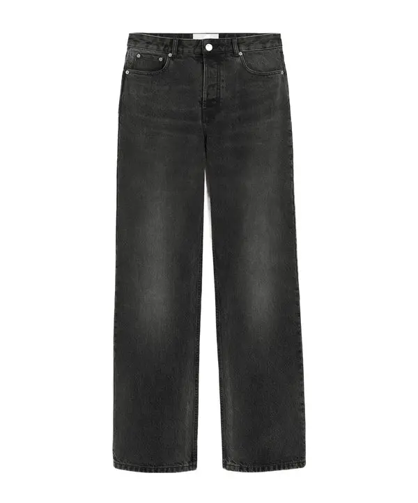 AMI Paris Large Fit Jeans - Grey