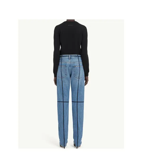 MAISON MARGIELA Straight-leg Denim Trousers