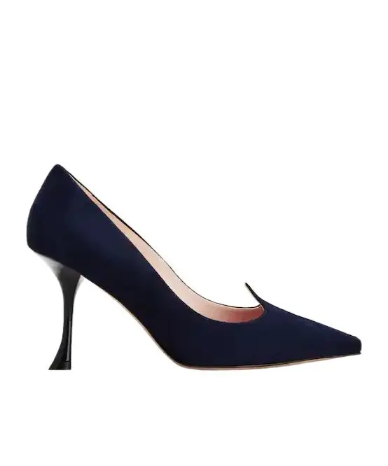 ROGER VIVIER I Love Vivier" Suede Pumps - Blue