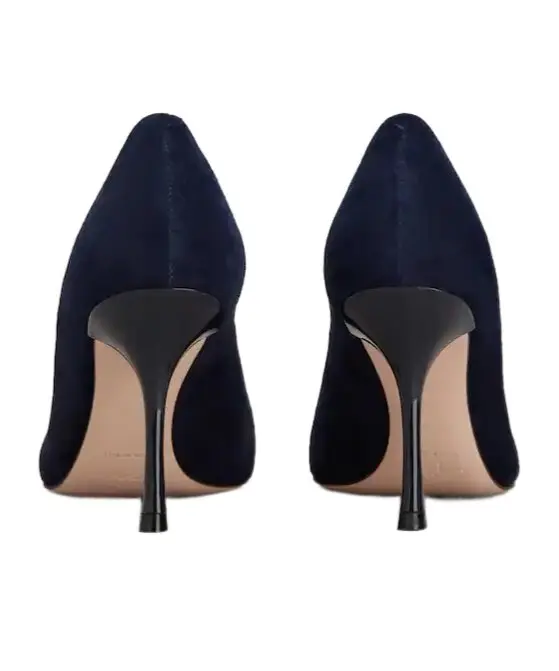 ROGER VIVIER I Love Vivier" Suede Pumps - Blue