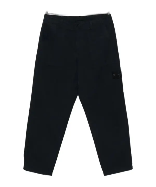 Stone Island Logo Patch Cargo Trousers