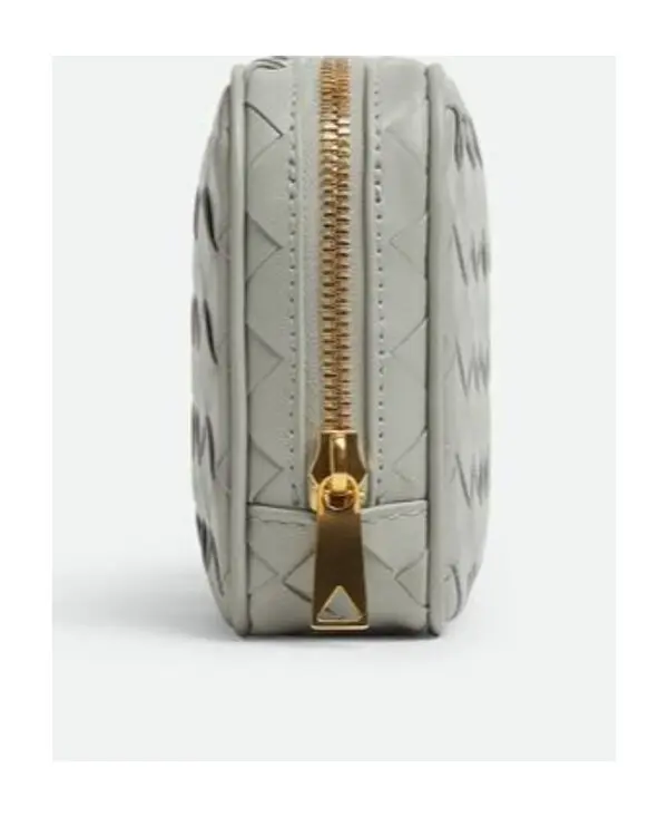 Bottega Veneta Small Intrecciato Zippered Pouch