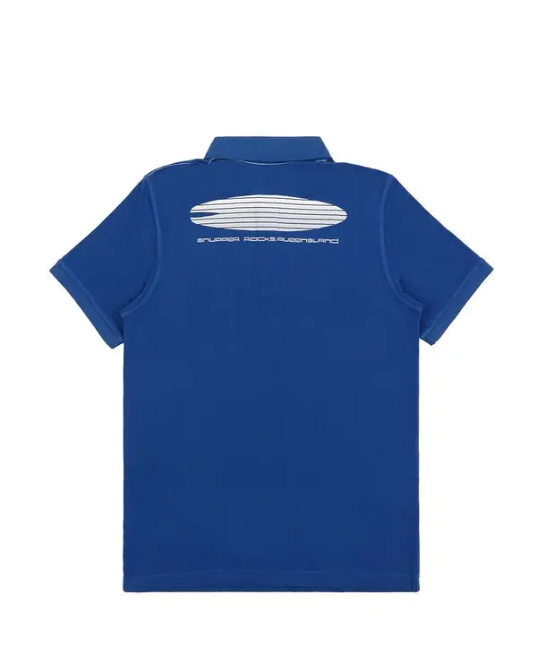 EA7 Logo Printed Polo Shirt