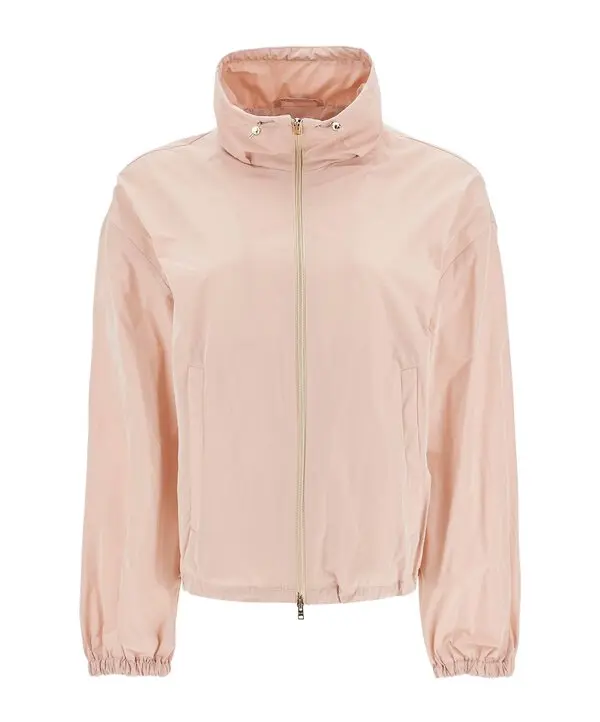 Herno Long Sleeve Zip Up Jacket - Pink