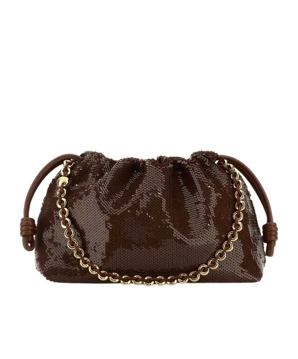 Loewe Flamenco Shoulder Bag - Chocolate
