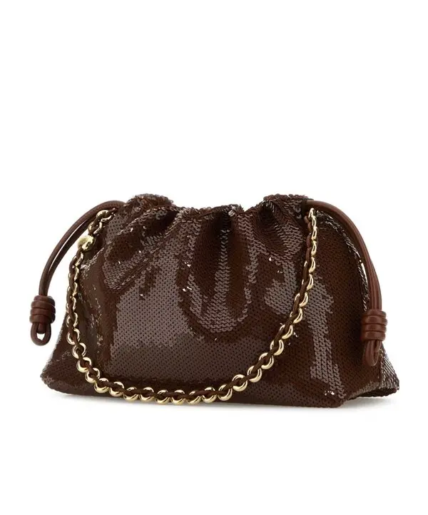 Loewe Flamenco Shoulder Bag - Chocolate