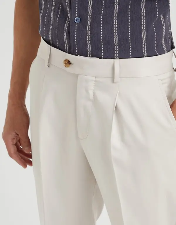 Brunello Cucinelli Tailored Twill Trousers - Multicolor