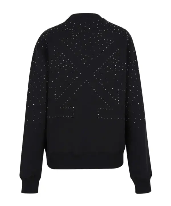 Off-White Embellished Crewneck Sweatshirt