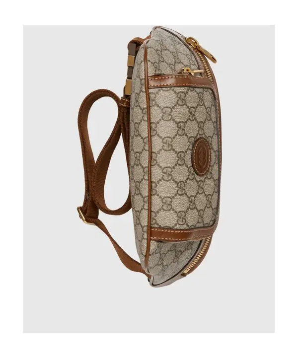 Gucci Logo Patch Monogrammed Belt Bag