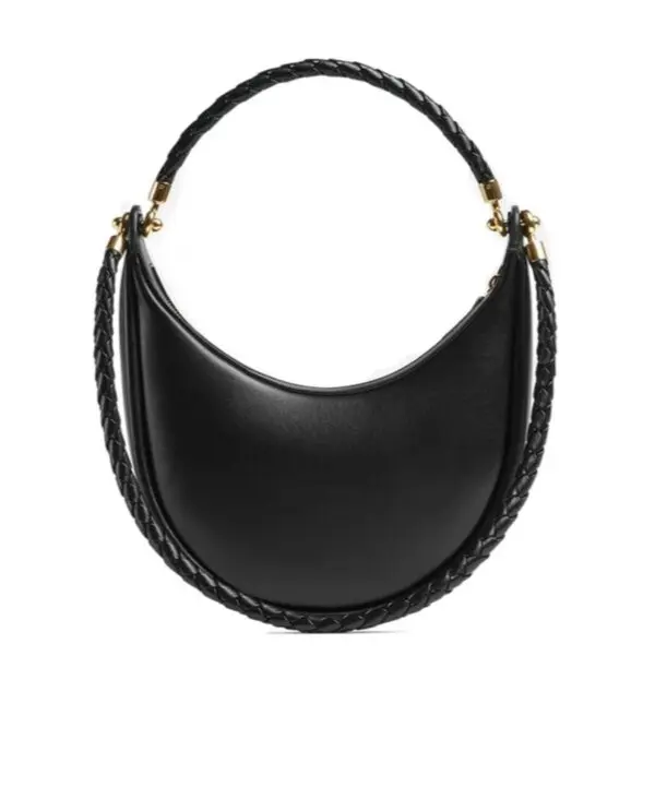 Bottega Veneta Hula Hoop Shoulder Bag - Black