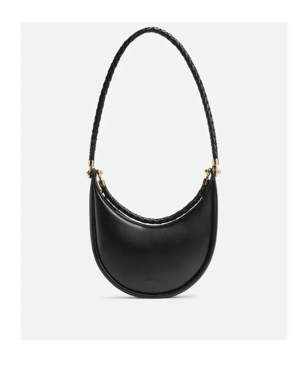 Bottega Veneta Hula Hoop Shoulder Bag - Black