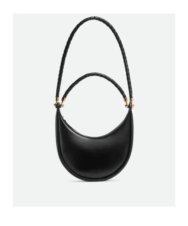 Bottega Veneta Hula Hoop Shoulder Bag - Black