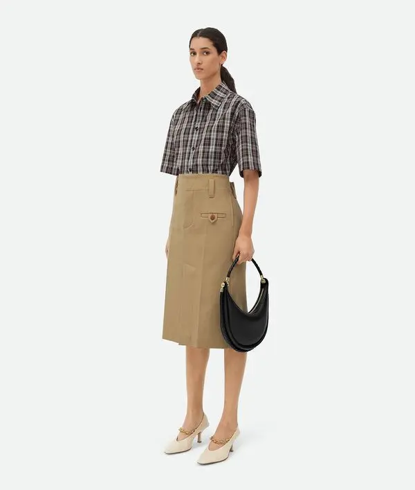 Bottega Veneta Hula Hoop Shoulder Bag - Black