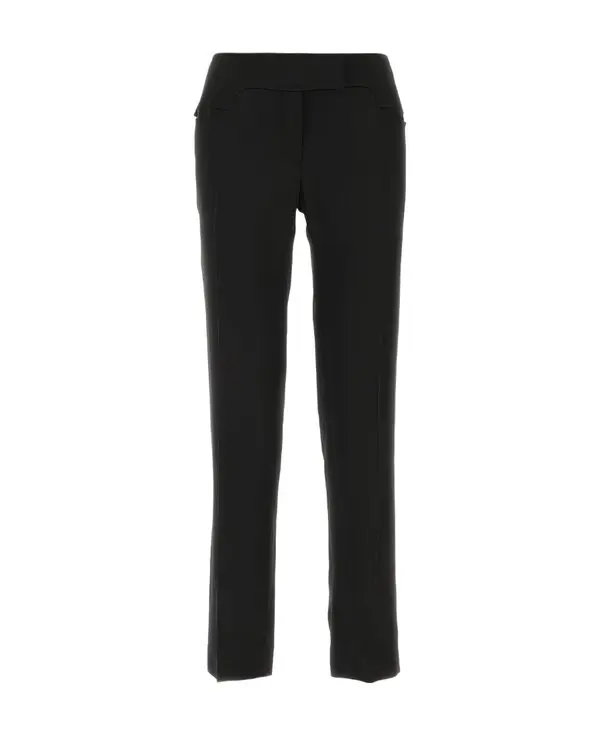 TOM FORD Panelled Straight-leg Trousers - Black