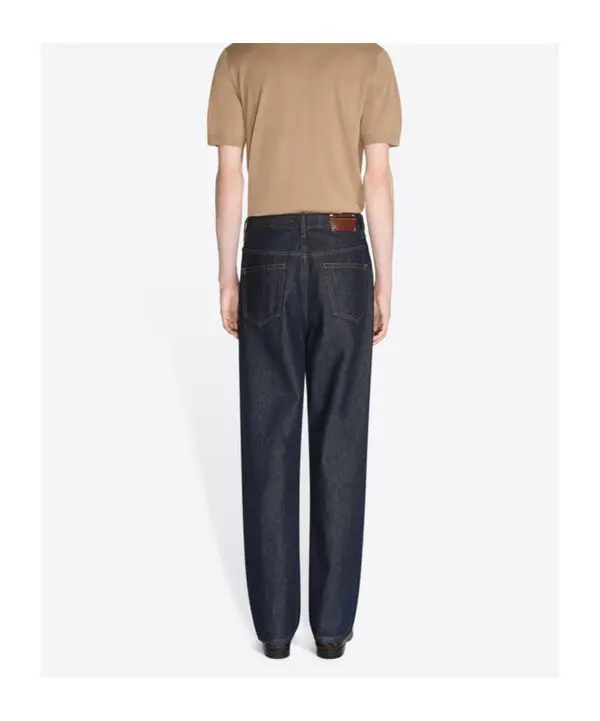 Dries Van Noten Logo Patch Jeans