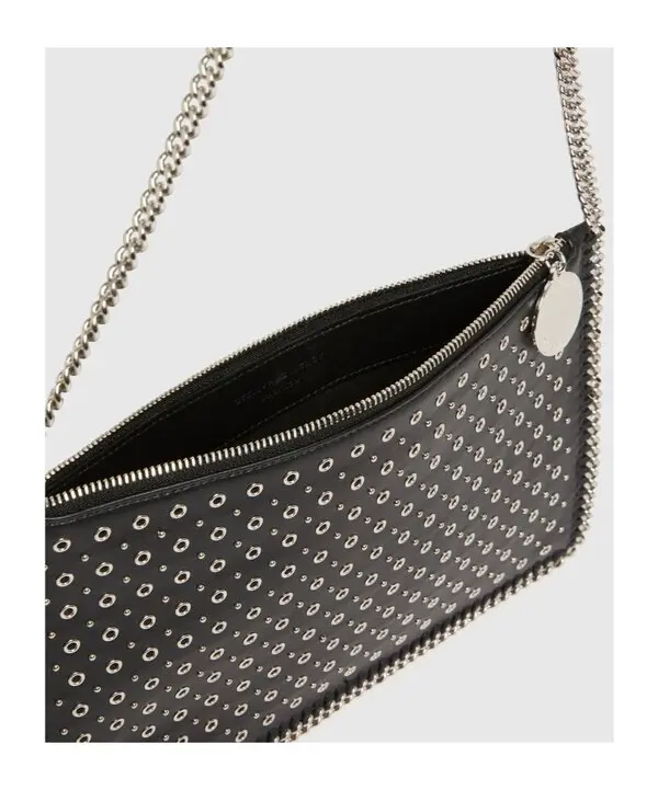 Stella McCartney Falabella Eyelet Pochette Shoulder Bag