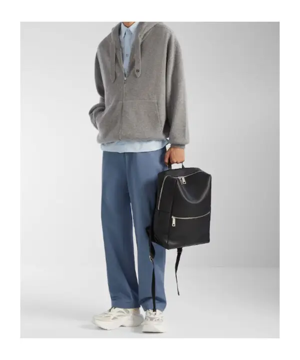 Fendi Zipped Backpack With Ff Appliqués