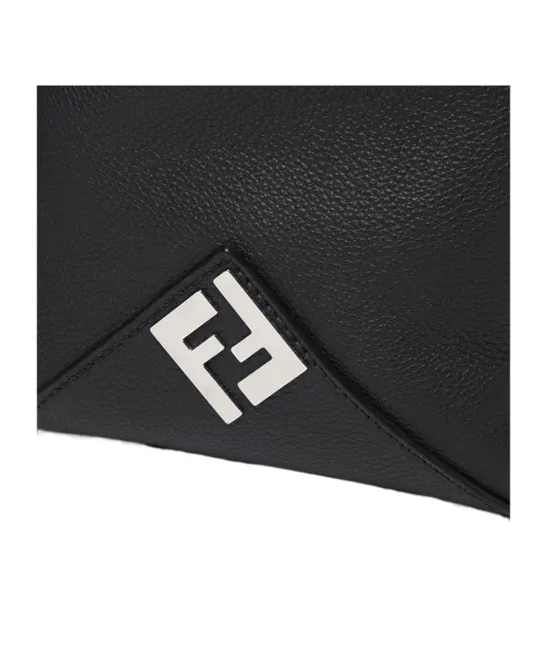 Fendi Zipped Backpack With Ff Appliqués