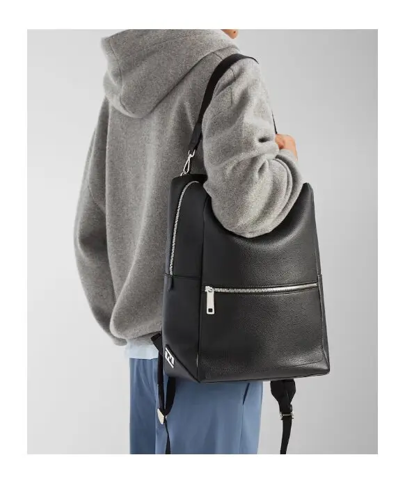 Fendi Zipped Backpack With Ff Appliqués