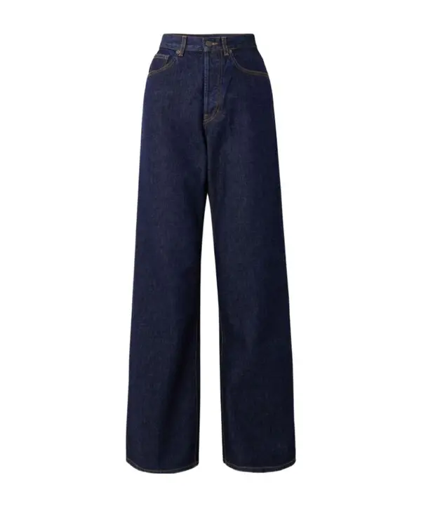 Dries Van Noten Belt-loop Wide-leg Jeans