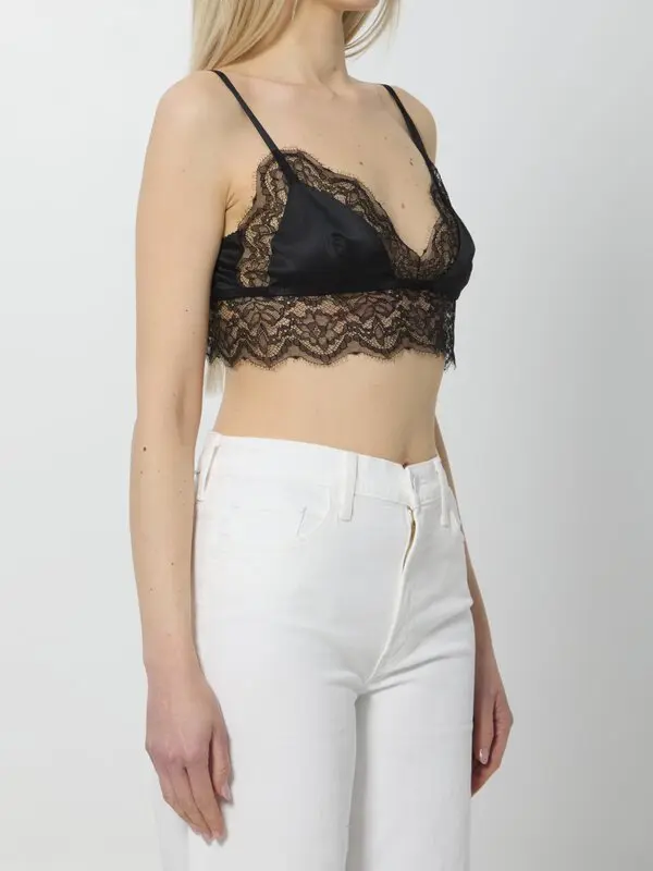 Dolce & Gabbana Dolce Gabbana Lace Satin Bra - No