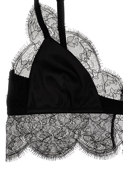 Dolce & Gabbana Dolce Gabbana Lace Satin Bra - No
