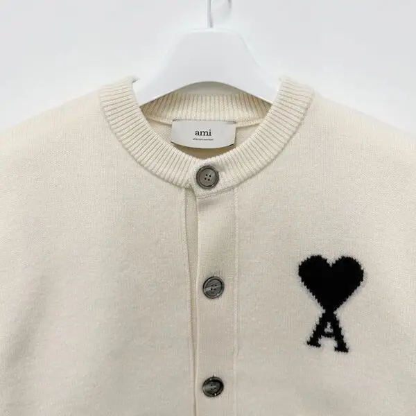 AMI Paris De Coeur Cardigan
