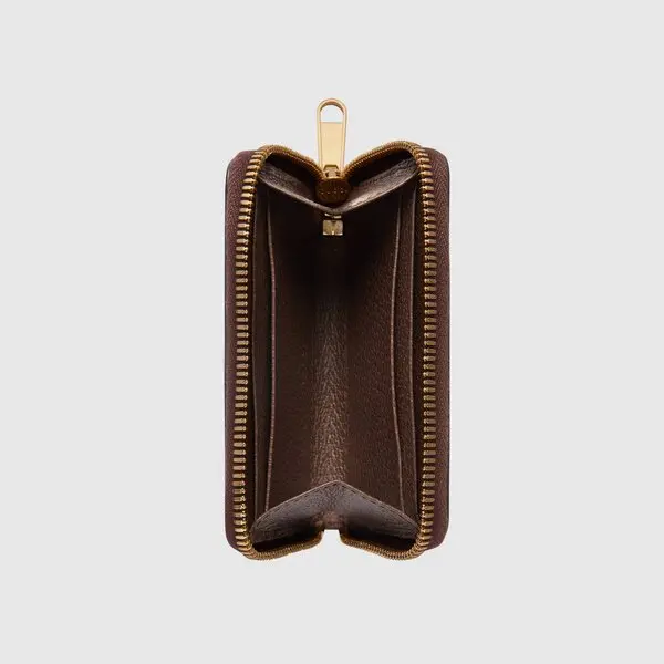 Gucci Ophidia Gg Card Case - Green