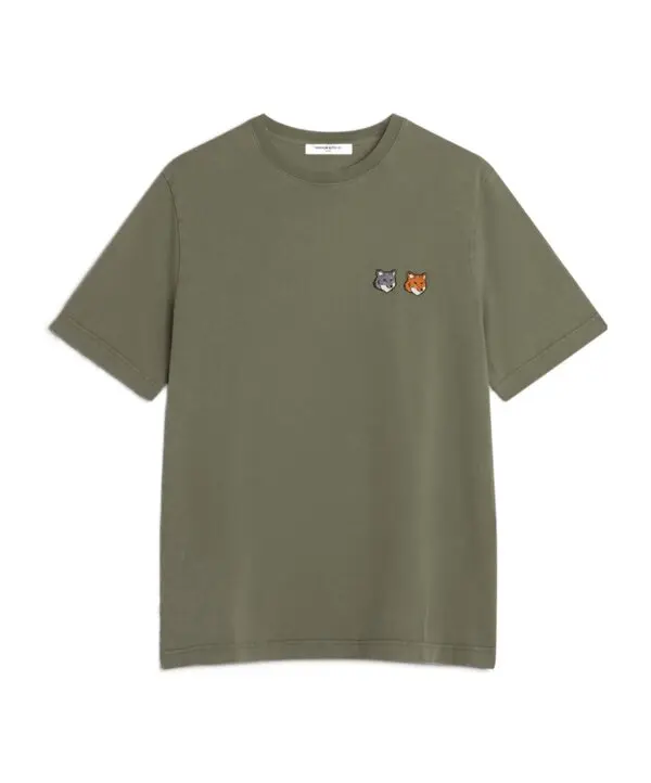 Maison Kitsuné Twin Fox Patch T-shirt