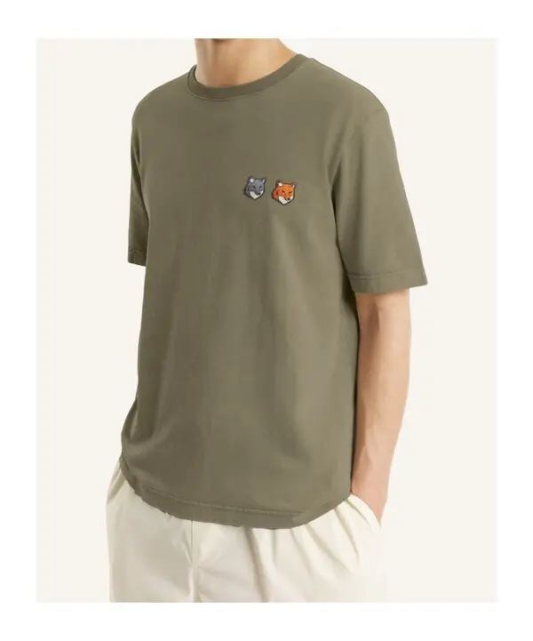 Maison Kitsuné Twin Fox Patch T-shirt