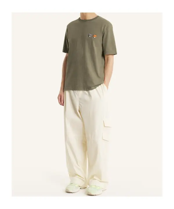 Maison Kitsuné Twin Fox Patch T-shirt