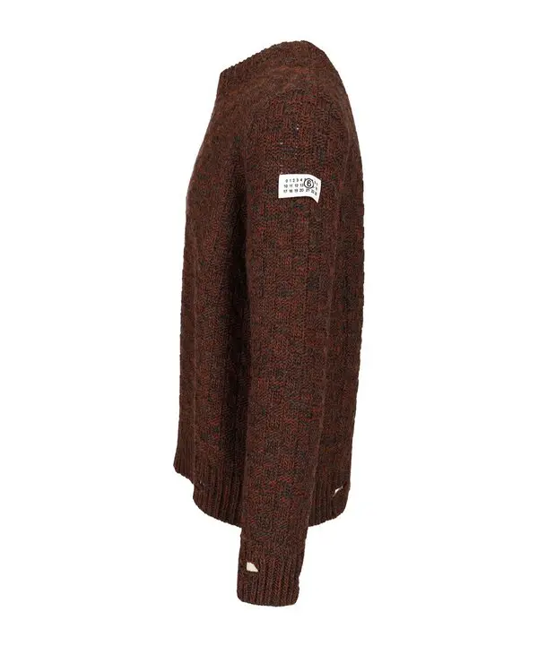 MAISON MARGIELA Distressed Logo Patch Jumper