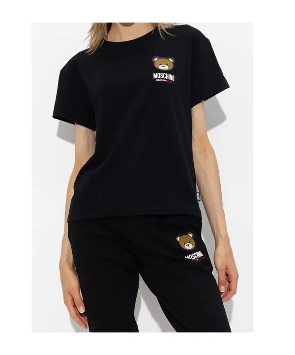 Moschino Print Cotton T-shirt